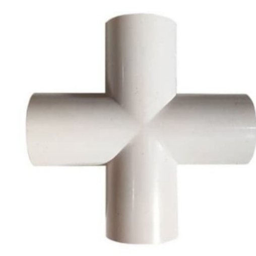 Jual Tee cabang 4 ukuran 1" inch tee 4" way 1" cross tee 1 inch tee ...