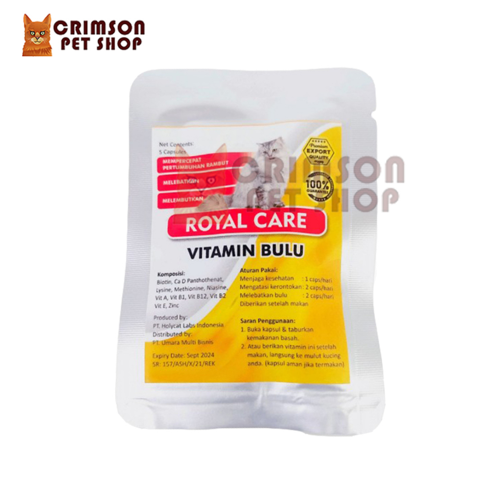Jual Royal Care Vitamin Bulu Sachet 5 Kapsul | Shopee Indonesia
