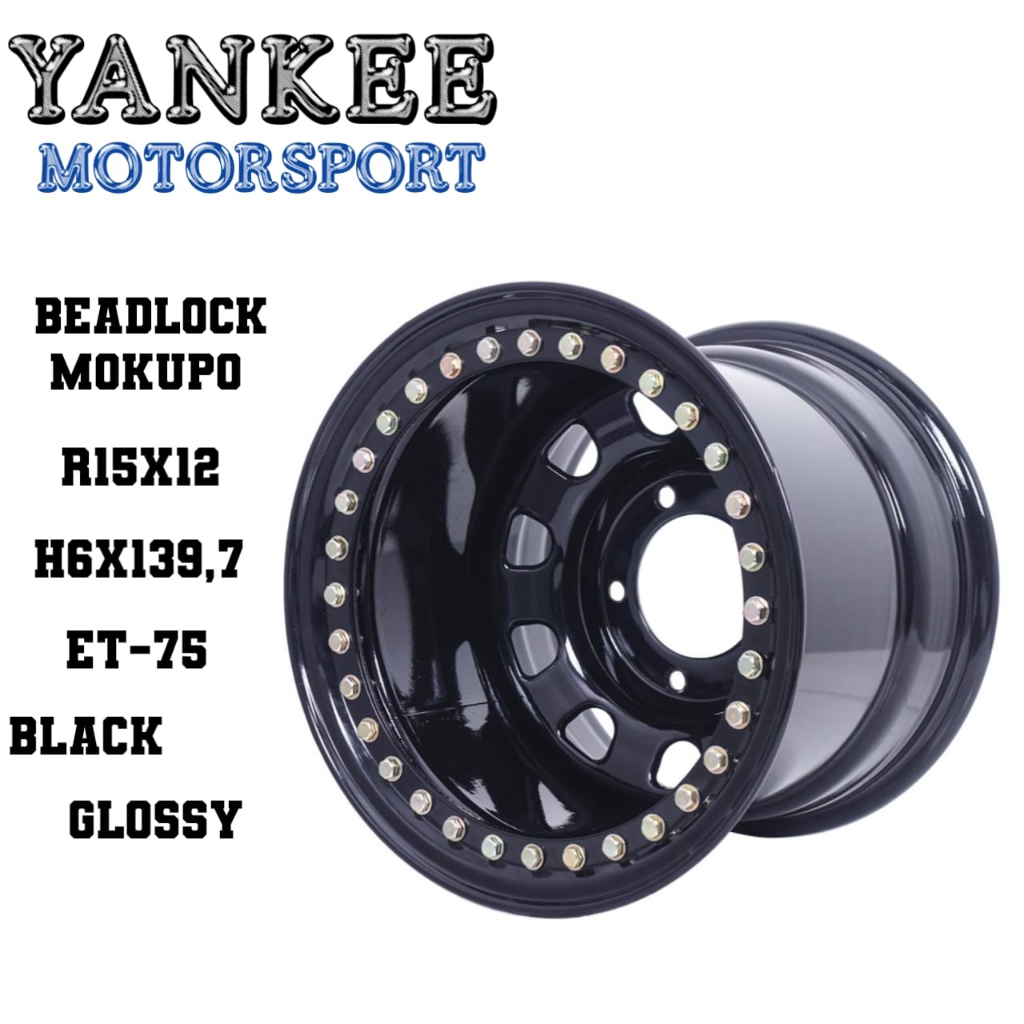 Jual Velg Mobil Ring 15 lebar 12 lubang 6 untuk Hummer H3, Conqueror ...