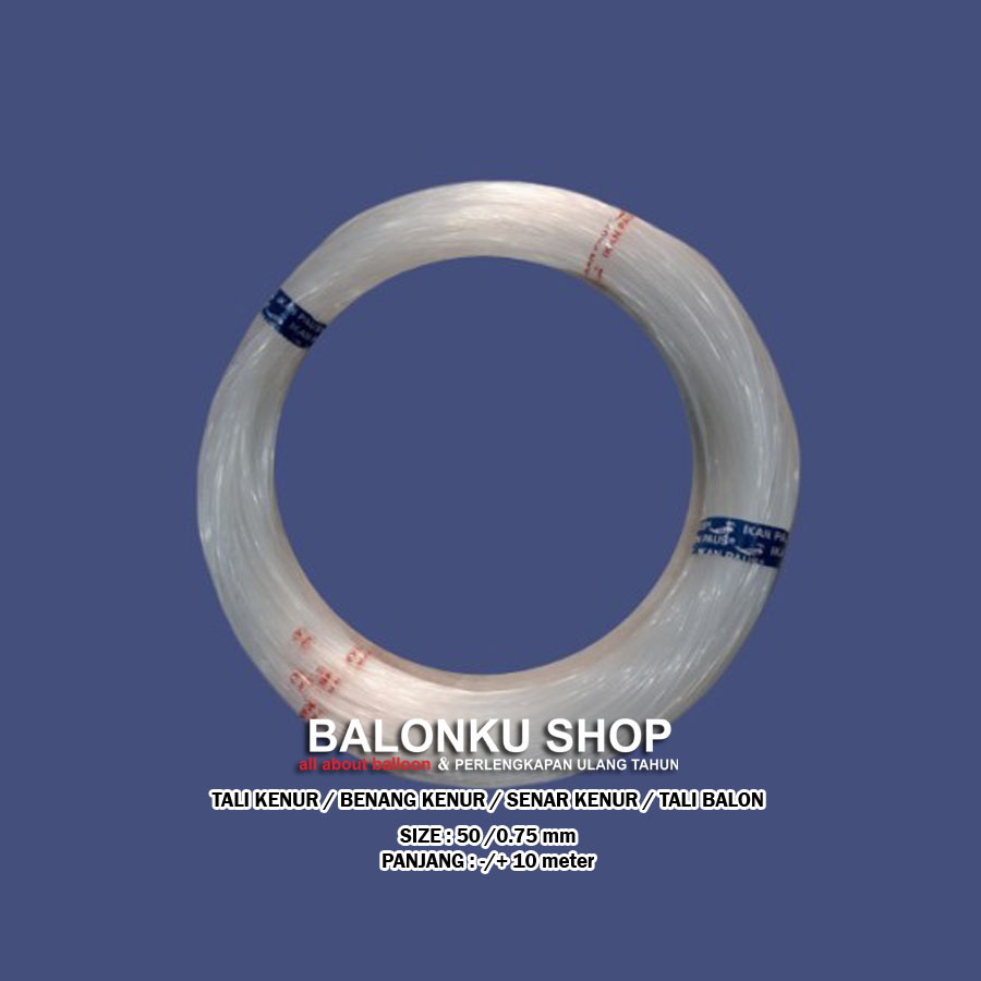 Jual Tali Kenur / Benang Kenur / Senar Kenur / Tali Balon | Shopee ...