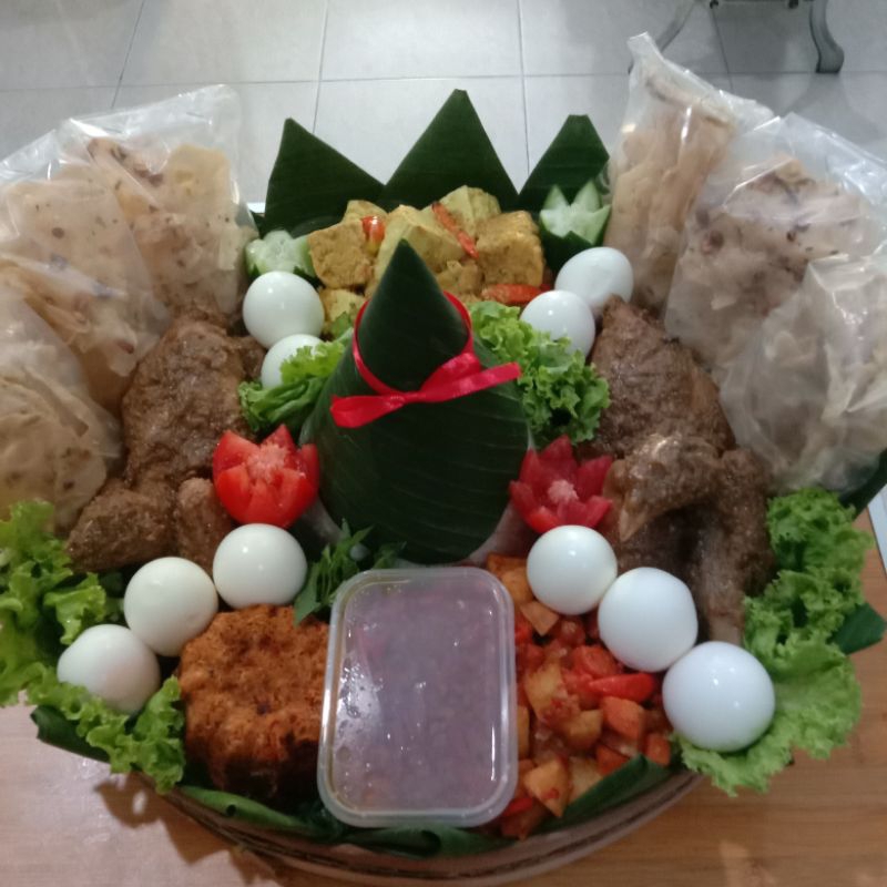 Jual tumpeng ayam kampung ingkung 10 orang | Shopee Indonesia
