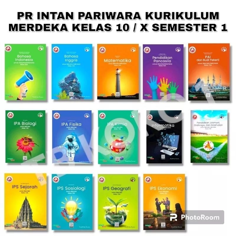 Jual Buku lks pr interaktif kelas X, 10 semester 1 tahun 2023 / 2024 kurikulum merdeka Intan ...