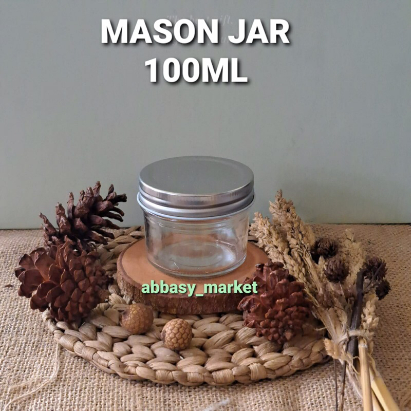 Jual MASON JAR 100ML | Shopee Indonesia