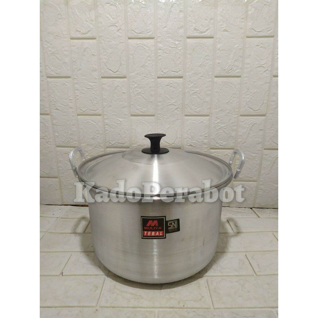 Jual Panci Tinggi Rebus MULYA / GLOBAL EAGLE MURAH & TEBAL | Panci ...