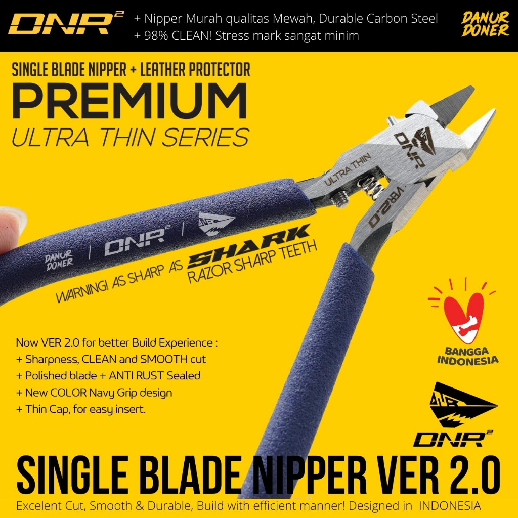 Jual SINGLE BLADE NIPPER GUNDAM - DNR - PREMIUM ULTRATHIN - MODEL KIT ...