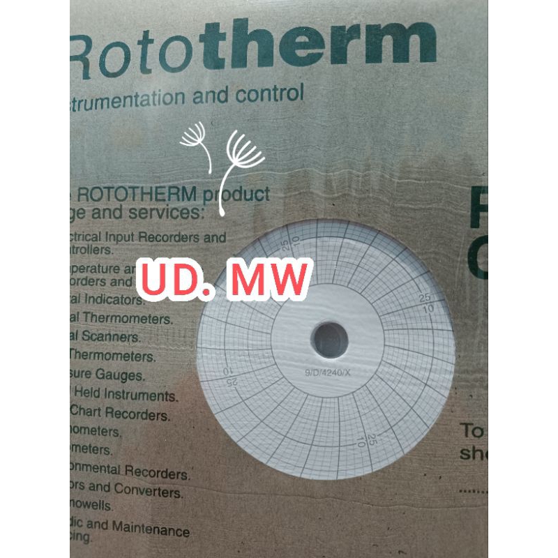 Jual KERTAS GRAFIK ROTOTHERM TYPE 9/D/4240/X | Shopee Indonesia