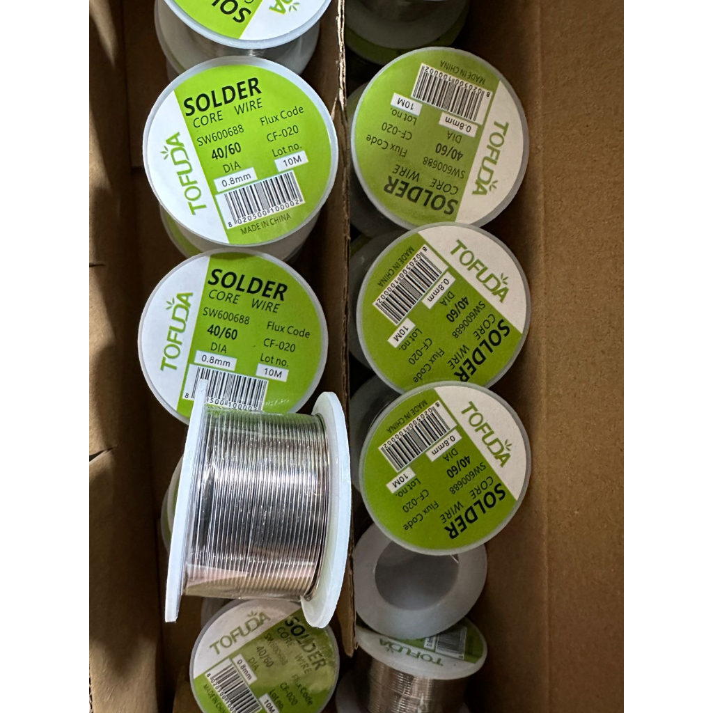 Jual Timah Solder 5 Meter & 10 Meter Tinol / Patri Solder Super ...