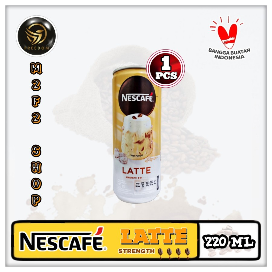 Jual Kopi Nescafe Ala Cafe Latte Kaleng | Can - 220 ml (Kemasan Satuan ...
