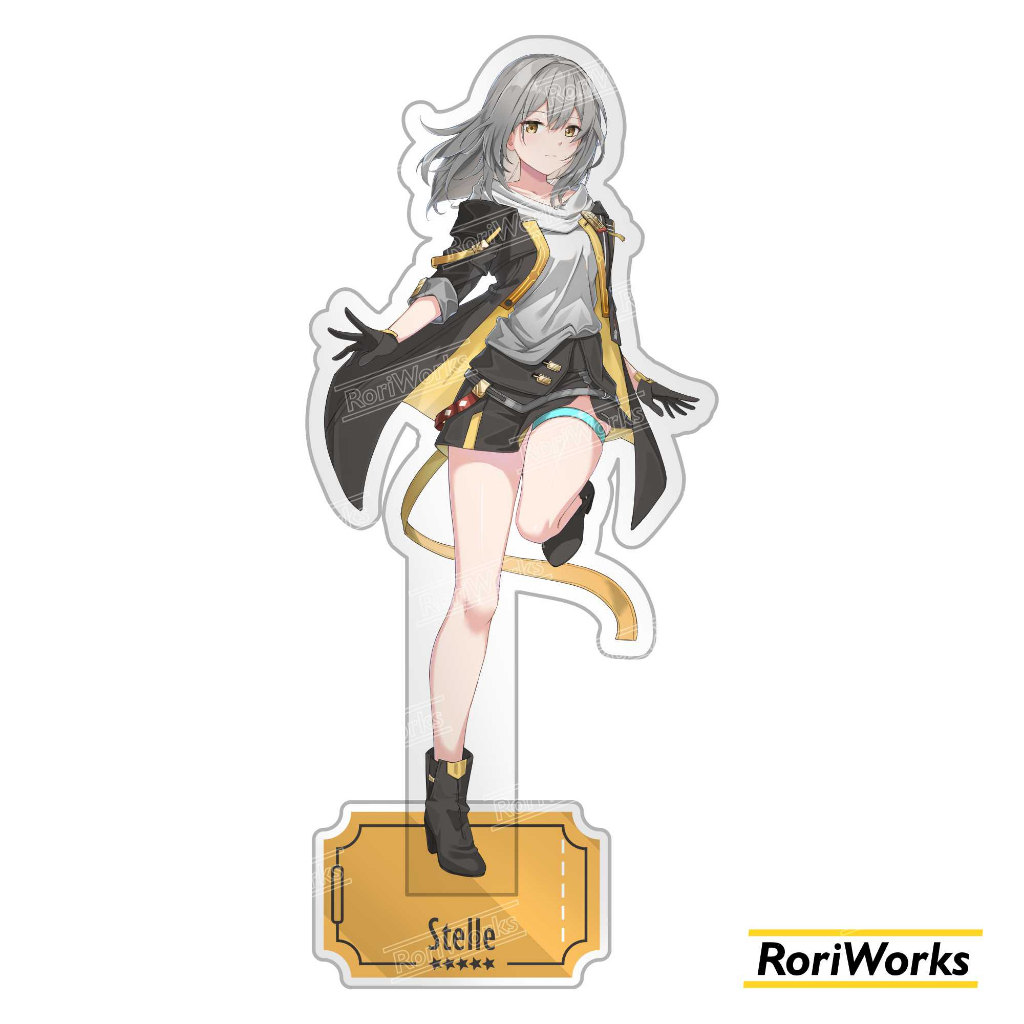 Jual Acrylic Standee Figure Anime - Stelle / Trailblazer | Honkai Star ...