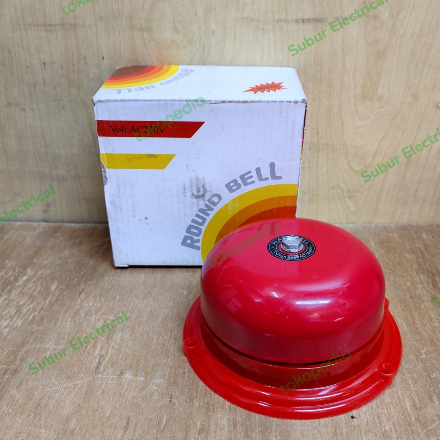 Jual round bell kring 4" 100mm " round bell alarm - 4"sekolah | Shopee ...