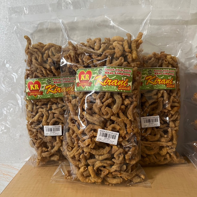 Jual Keripik usus ayam crispi 500gr | Shopee Indonesia