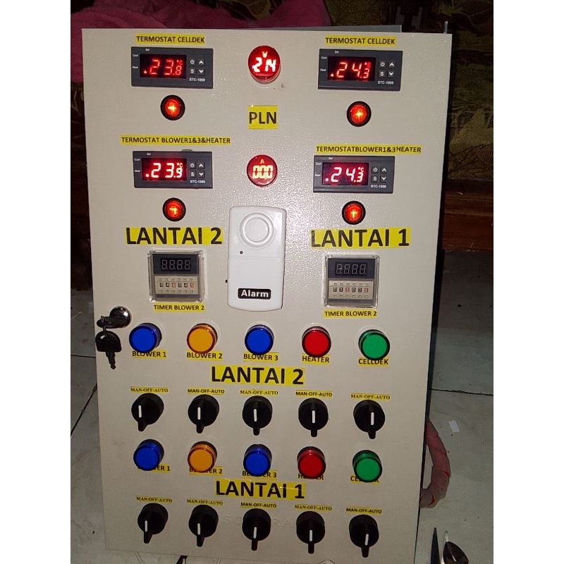 Jual panel blower untuk 6fan 2lantai per 1lantai 3blower, 1Heat ...
