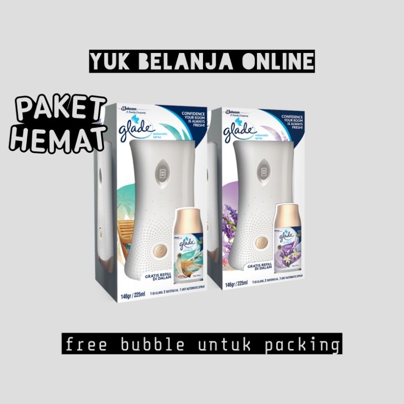 Jual Glade Matic Device + Refill Alat Pengharum Ruangan Otomatis | Shopee Indonesia