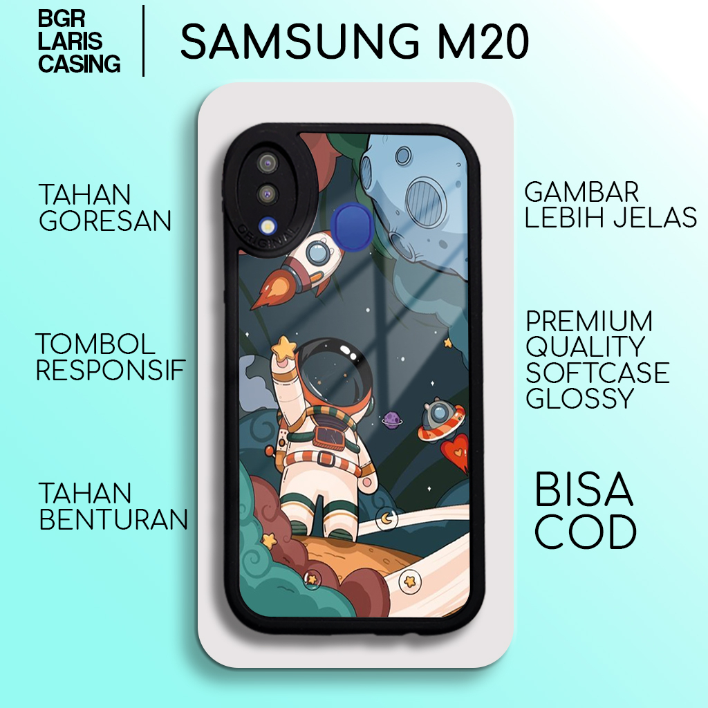 Jual case samsung m20 aesthetic astro cute keren lucu terbaru estetik ...