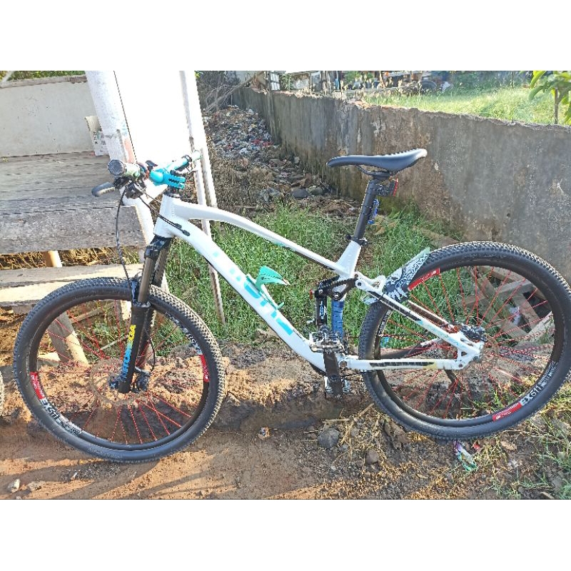 Jual sepeda thrill fervent 2.0 upgrade 10 speed deore like new frame ...