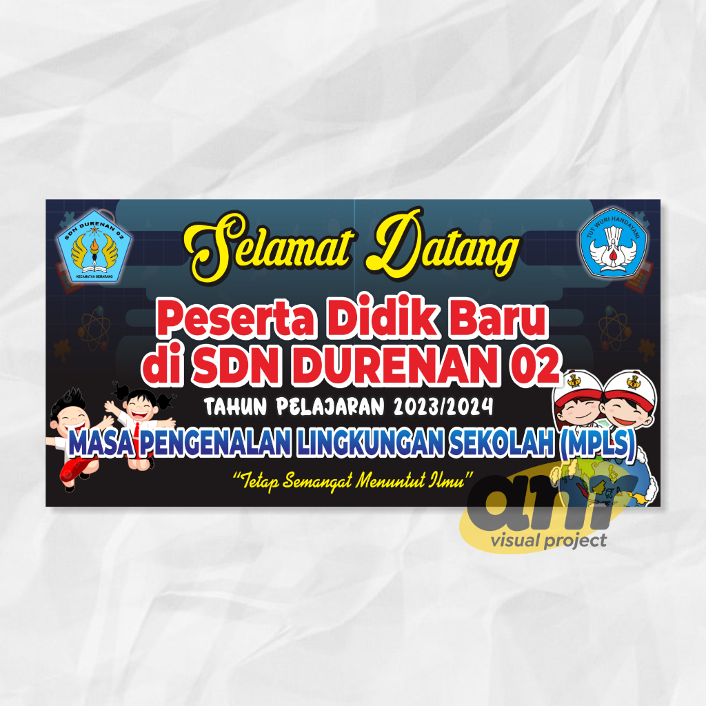 Jual SPANDUK / BANNER PPDB / SPANDUK MPLS SEKOLAH / BANNER PPDB MPLS ...