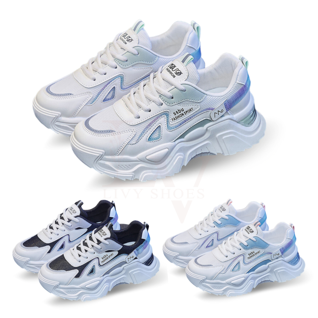 Jual FREE BOX LIVY Sepatu Wanita Ryujin Sneakers Fashion Korean Style ...