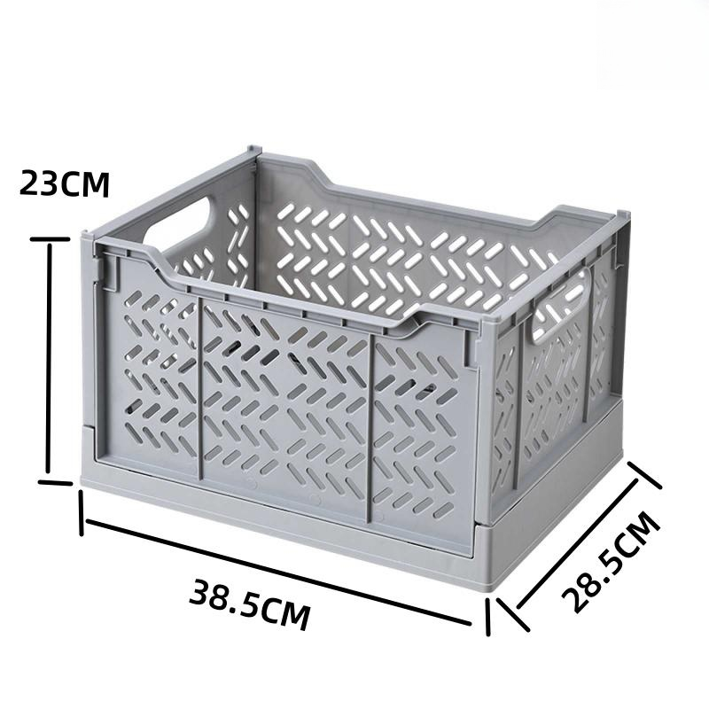 Jual Transparan Storage box Foldable Penyimpanan Box Kapasitas ekstra ...