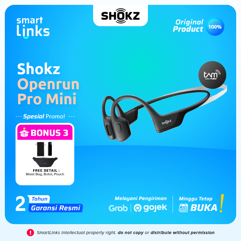 Jual Shokz Openrun Pro Mini Open Ear Sport Headphone | Shopee Indonesia