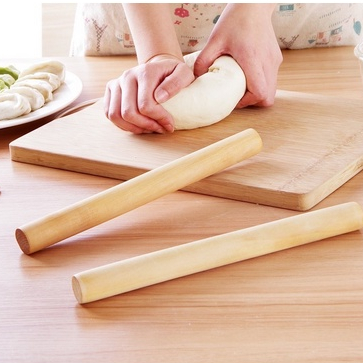 Jual SATUAN Kayu Rolling Pin Roll Wood Kayu Roll Penggiling ...
