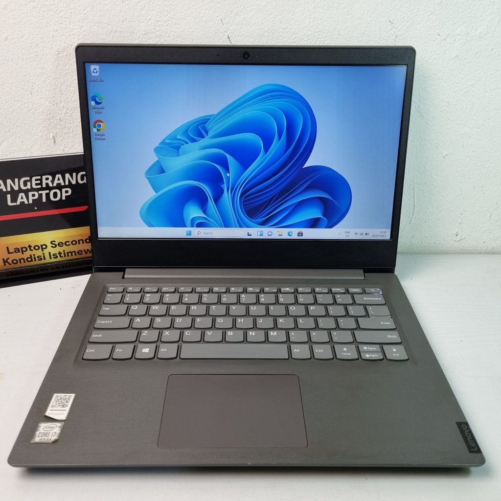 Jual Laptop Lenovo V14 IIL Intel Core i7 1065G7 Gen 10 RAM 8GB SSD NVMe 512GB | Shopee Indonesia