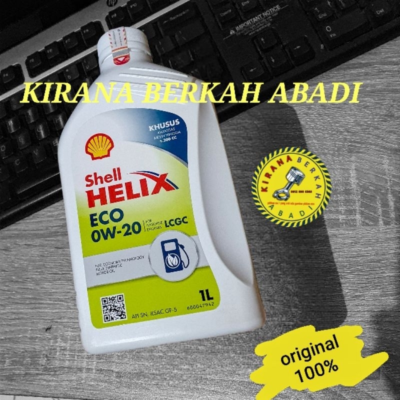 Jual SHELL ECO 0W20 API SN GF-6 Kemasan 1 Liter | Shopee Indonesia