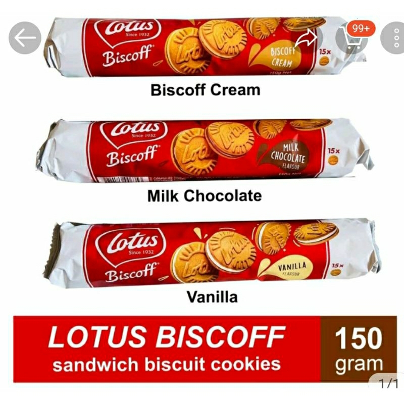 Jual Lotus biscoff biskuit lotus cookies 150gr | Shopee Indonesia