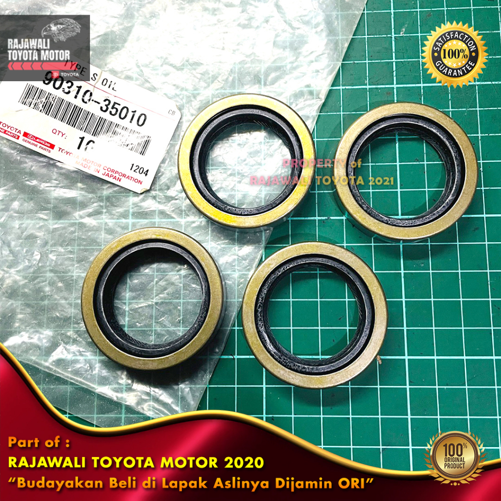 Jual Oli Seal Roda Depan Land Cruiser VX80 HZJ & VX100 HZJ105 Kiri ...
