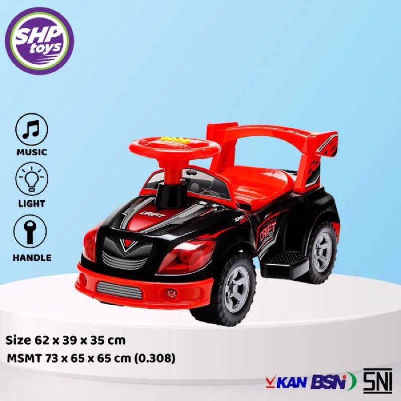 Jual shp sd 606 Mobil dorong anak musik - mobil duduk - mobil tunggang ...