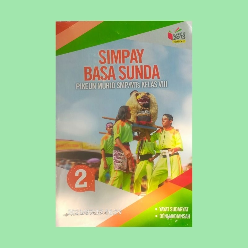 Jual SIMPAY BAHASA SUNDA UNTUK SMP KELAS VIII K13 REVISI | Shopee Indonesia