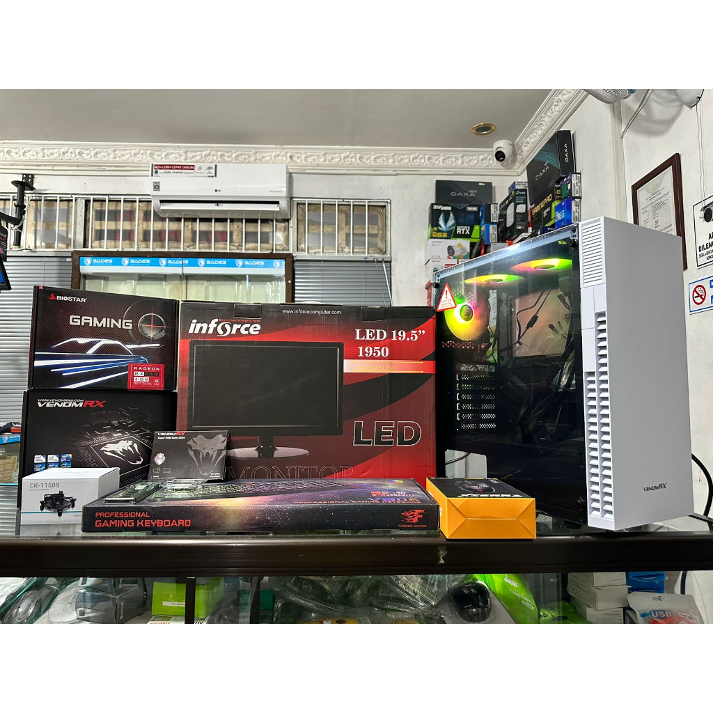 Jual TIDAK MENERIMA COD! RAKITAN PC GAMING FULLSET I5 2500 SSD 256GB ...