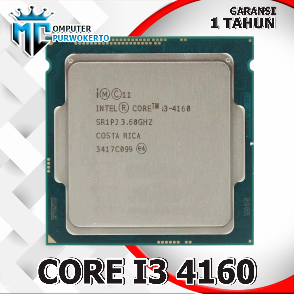 Jual Processor Intel Core i3 4130 4150 4160 4170 i5 4570 4590 Haswell ...