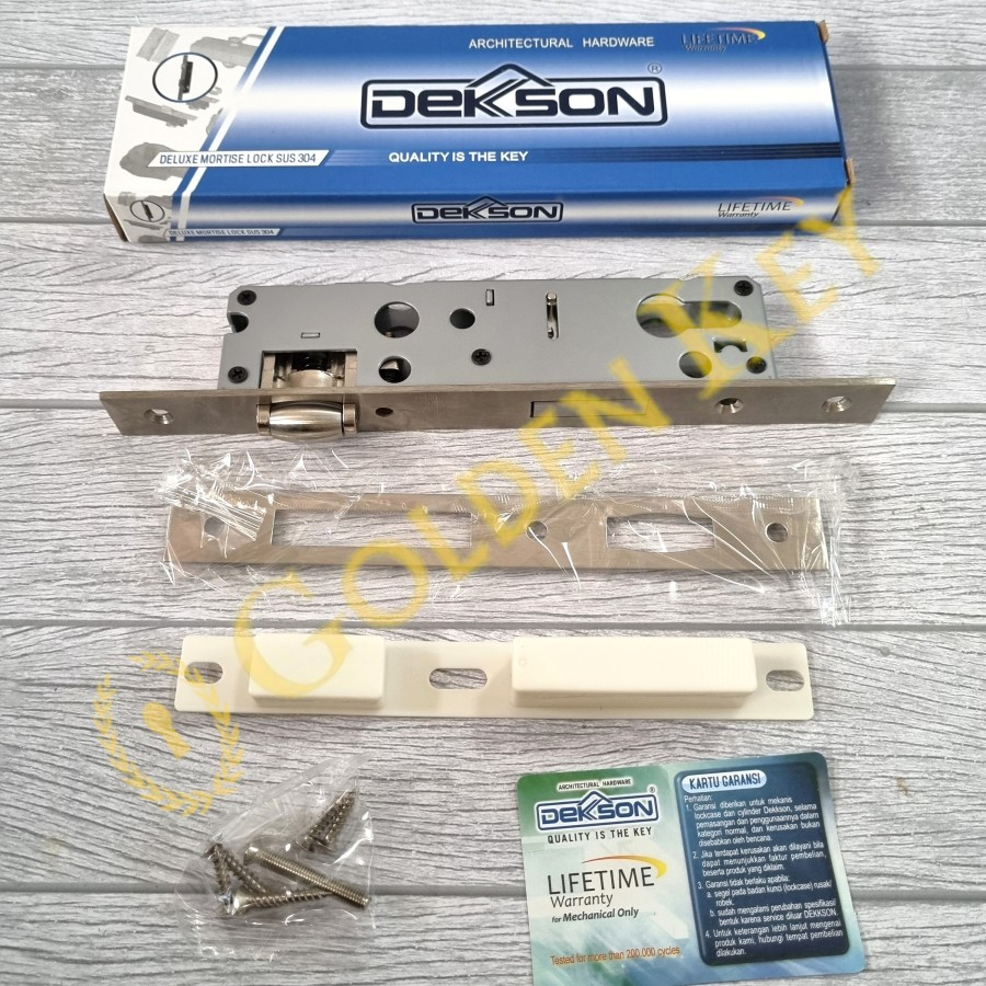 Jual Mortise Lock Lockcase Dekkson Dekson MTS RL DL 84030 Body Bodi ...