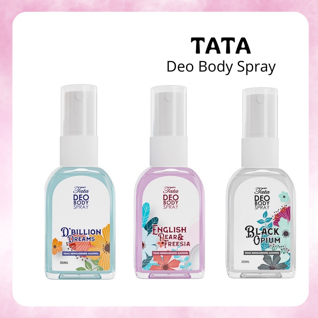 Jual TATA DEO Body Spray - Deodorant Spray 30ml | Shopee Indonesia