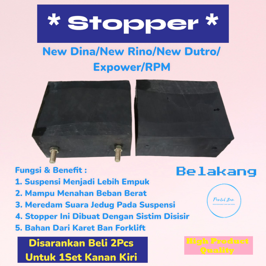 Jual Stopper New Dina/New Rino/New Dutro/Expower/RPM Bagian Belakang ...