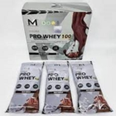 Jual M1 Pro Whey 100 1 Box 10 Sachet Muscle First Whey Protein | Shopee ...