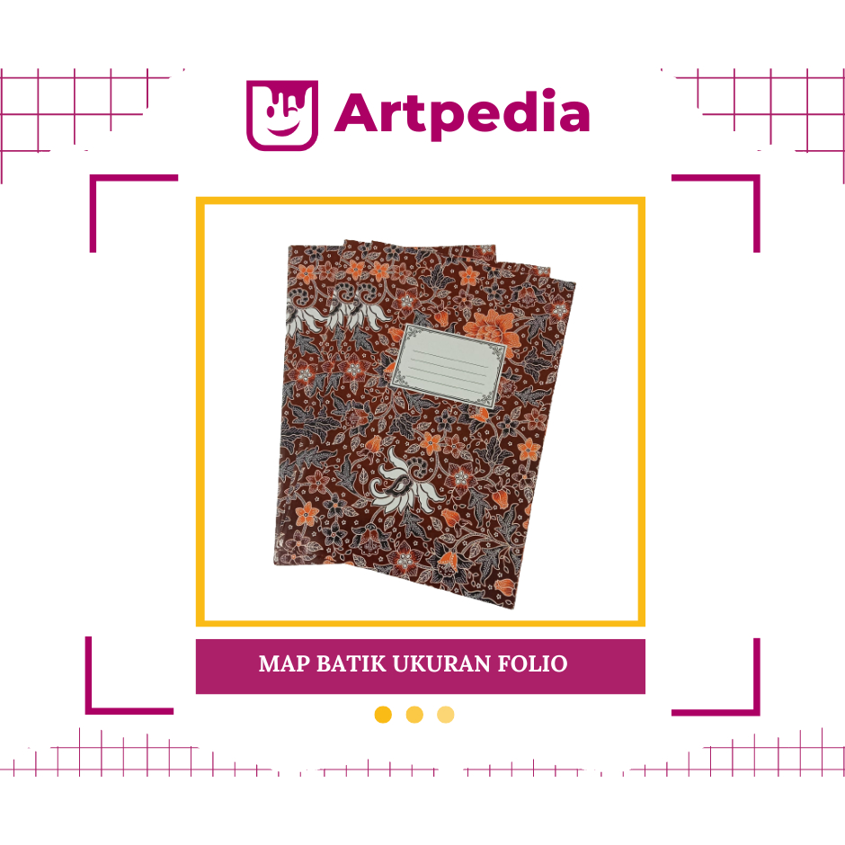 Jual Map Batik / Stopmap Folio Murah Bahan Karton Premium - Satuan ...