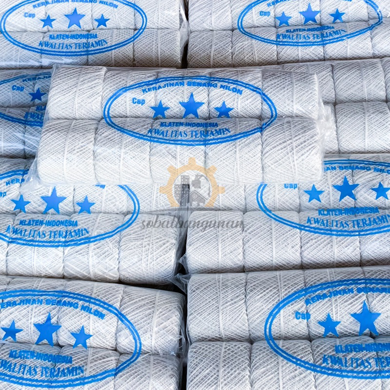 Jual BENANG NYLON 1 PACK isi 10 / BENANG NILON / BENANG TUKANG SERBA ...