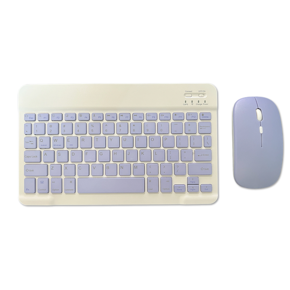 Jual Unitech Bluetooth Keyboard Mouse Kit Wireless Slim Combo Rechargeable Shopee Indonesia