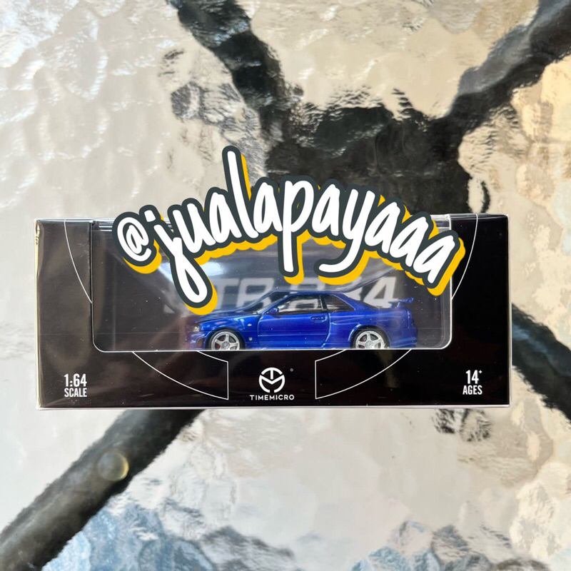 Jual TIME MICRO R34 FAST AND FURIOUS BLUE TIME MICRO ER34 TIME MICRO ...