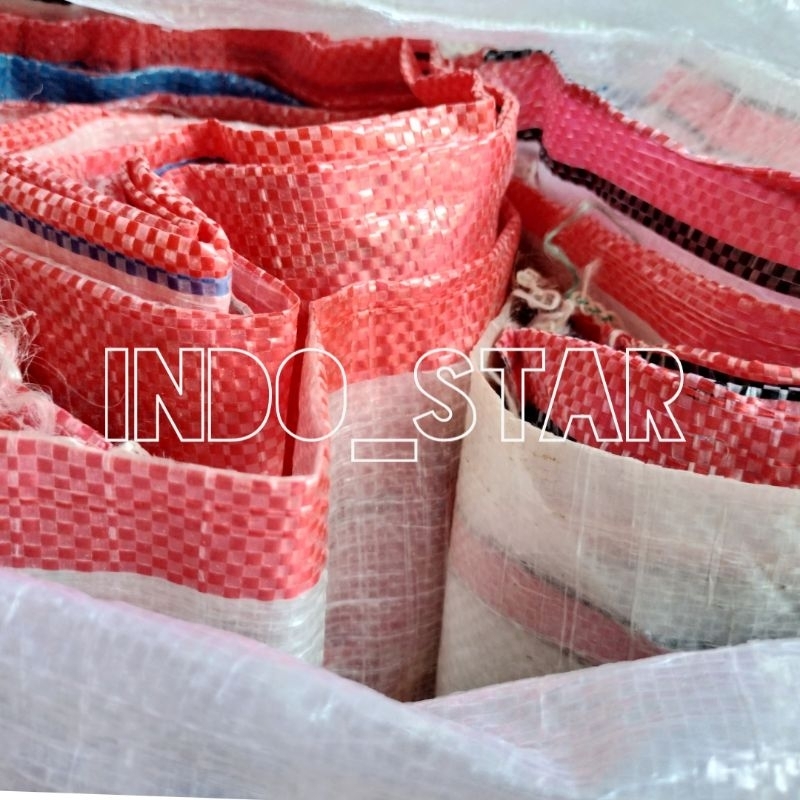Jual karung bekas 50 kg (10pcs) / karung bekas beras 50 kg BENING ...
