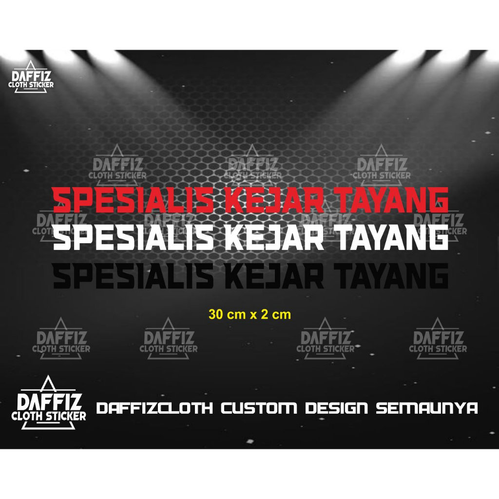Jual Stiker Cutting spesialis kejar tayang | Shopee Indonesia