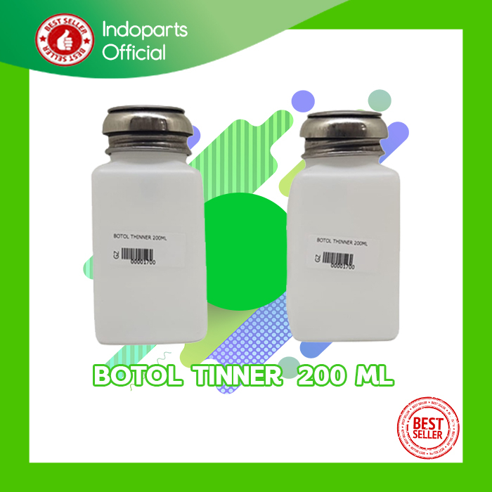 Jual BOTOL TINNER 200ML / POMPA TEMPAT TINNER CAIRAN THINER TINER ALKOHOL | Shopee Indonesia