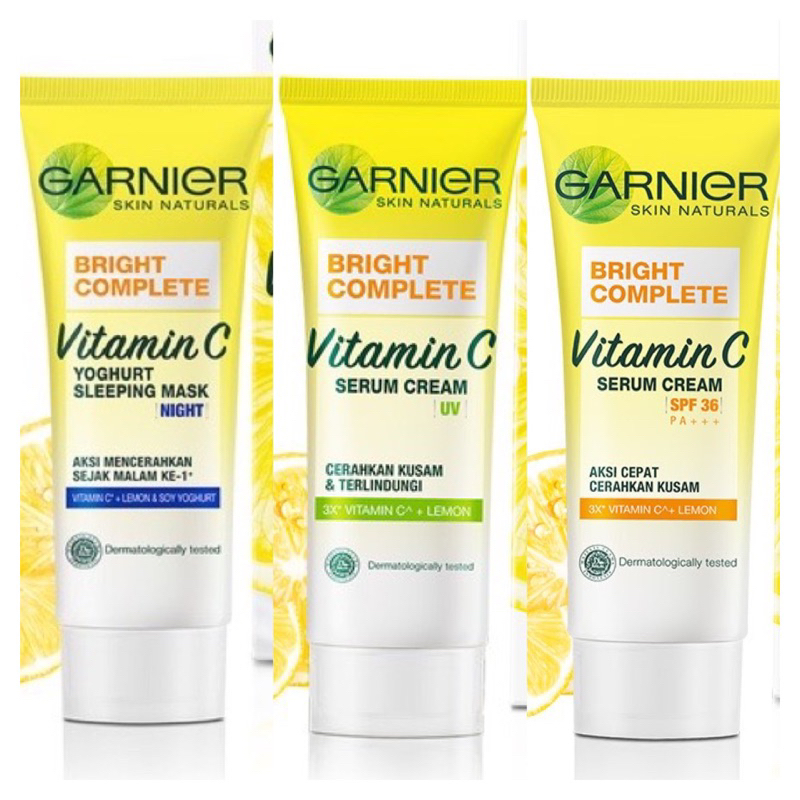 Jual GARNIER BRIGHT COMPLETE SERUM DAY & NIGHT CREAM 20ML | Shopee ... Jual GARNIER BRIGHT COMPLETE SERUM DAY & NIGHT CREAM 20ML | Shopee ...