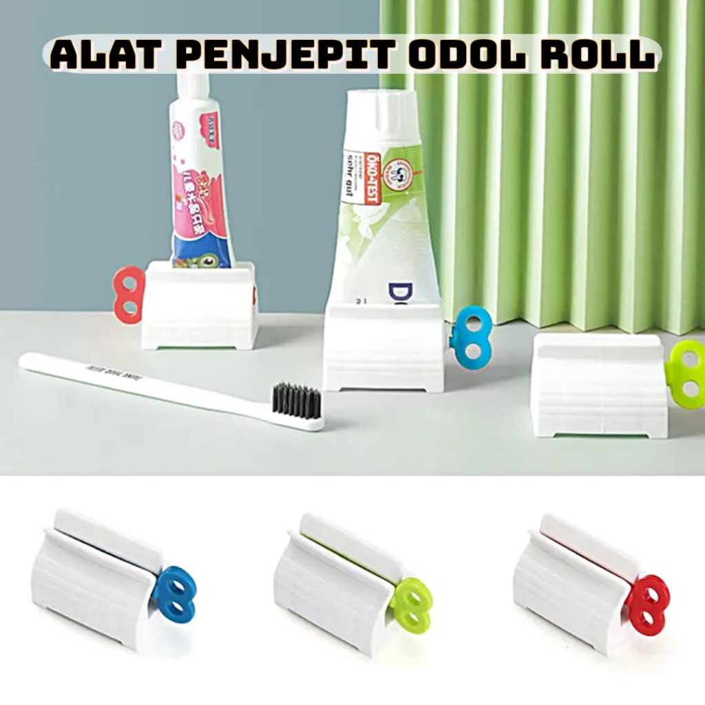 Jual AZ ALAT PENJEPIT ODOL PUTAR/DISPENSER PENJEPIT PASTA GIGI ROLL ...