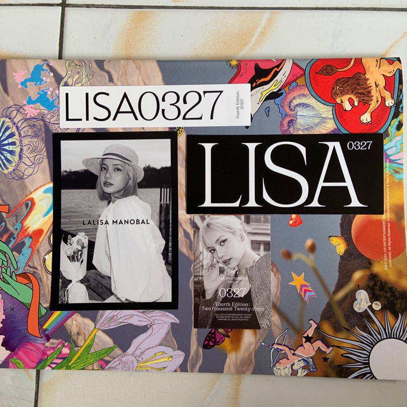 Jual LISA PHOTOBOOK STICKER ONLY OFFICIAL | Shopee Indonesia