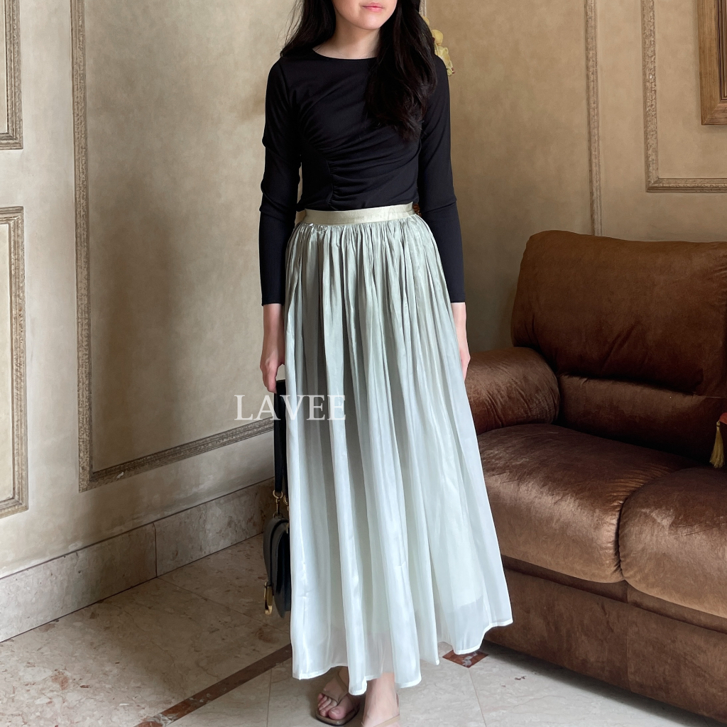 Jual LAVEE - Claudia Shimmer Skirt - LAVEE APPAREL / Rok Shimmer Maxi ...