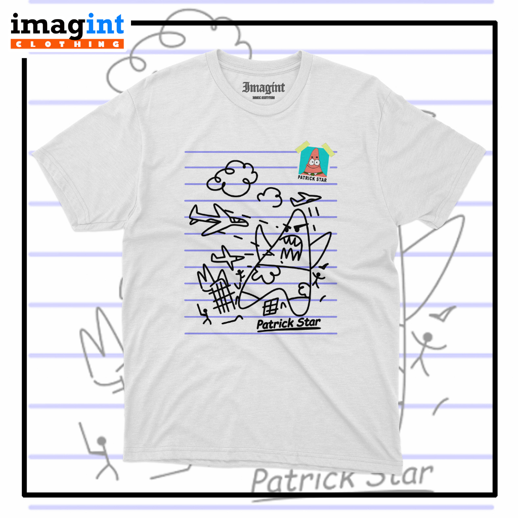 Jual BAJU KAOS PATRICK STAR SIGNATURE | Shopee Indonesia