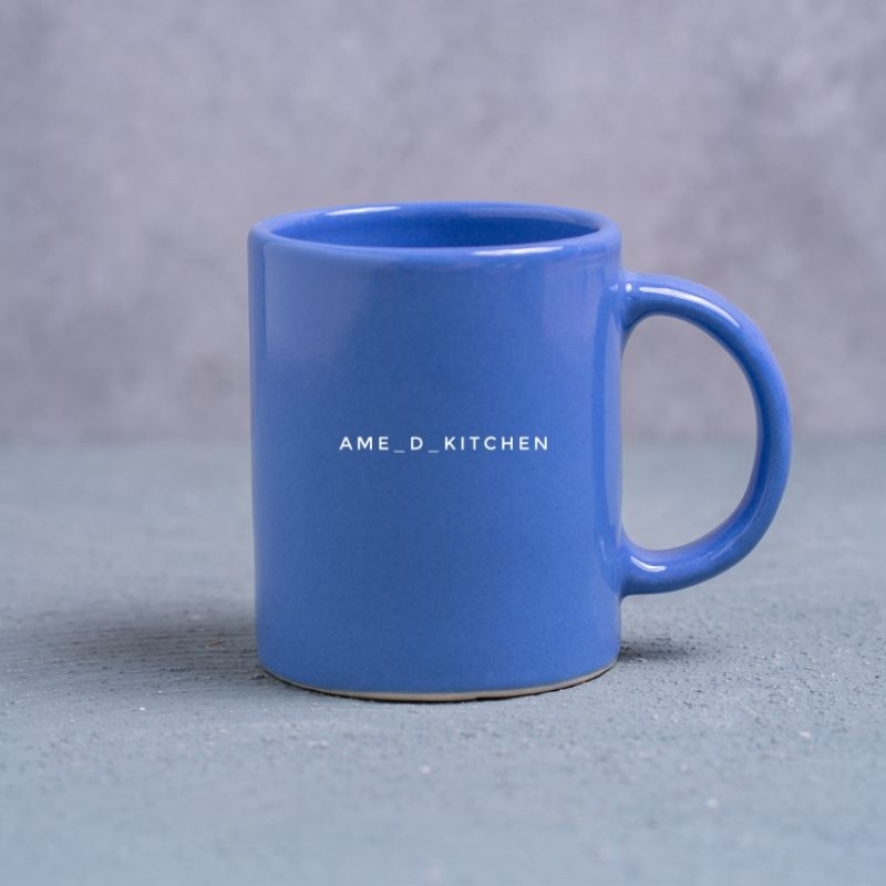 Jual Mug souvenir / mug bijian keramik polos warna biru/kuning | Shopee ...