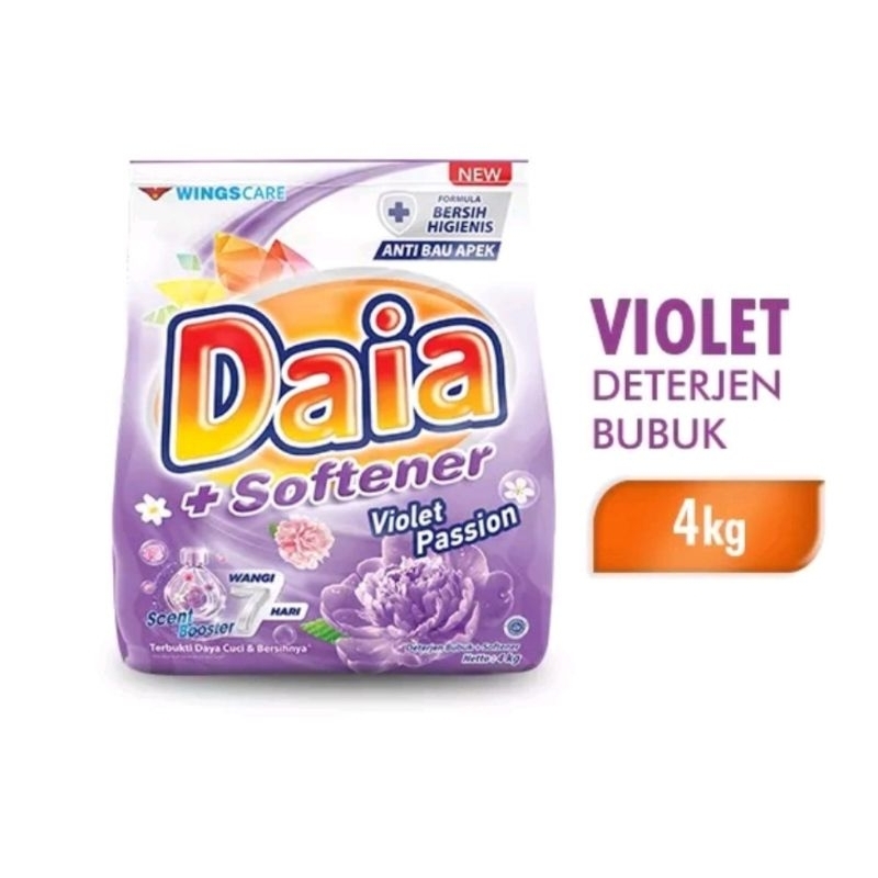 Jual Daia Softener 4 kg Violet | Shopee Indonesia